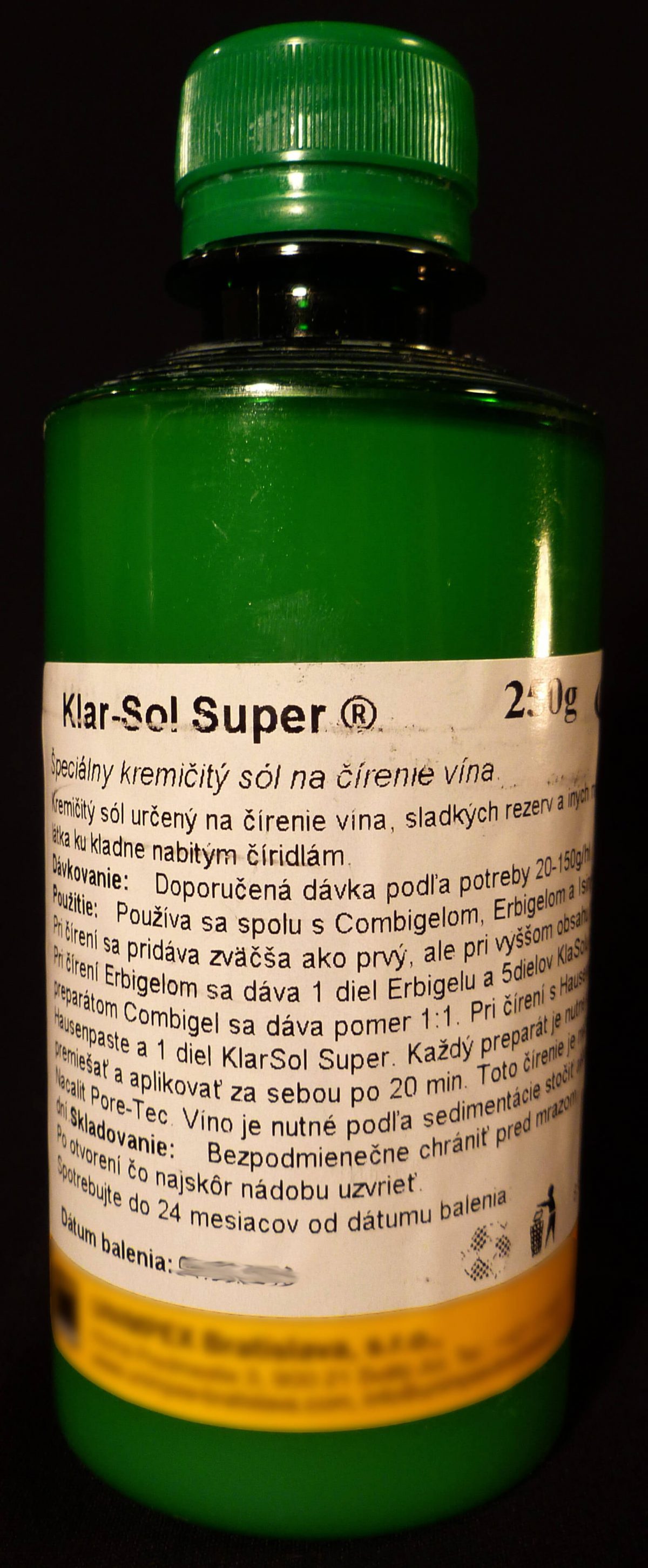 Klar-Sol Super – vinoavinarstvo.sk